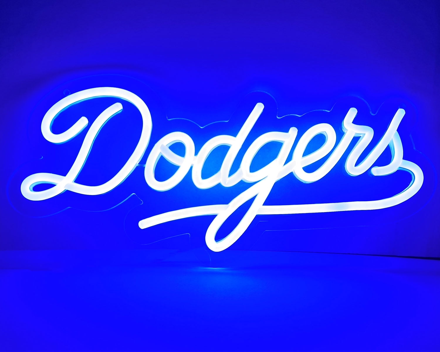 Baseball Neon Sign for Dodgers,Dimmable Hanging Led Neon Light for ...