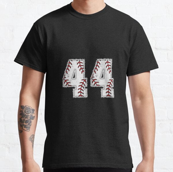 Baseball Number 44 Classic T-shirt - Walmart.com