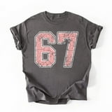 Baseball Number 67 Jersey Player Uniform #67 Fan T-Shirt, Multicolors ...