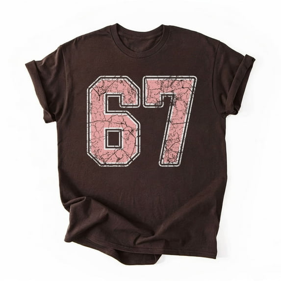 Baseball Number 67 Jersey Player Uniform #67 Fan T-Shirt, Multicolors ...