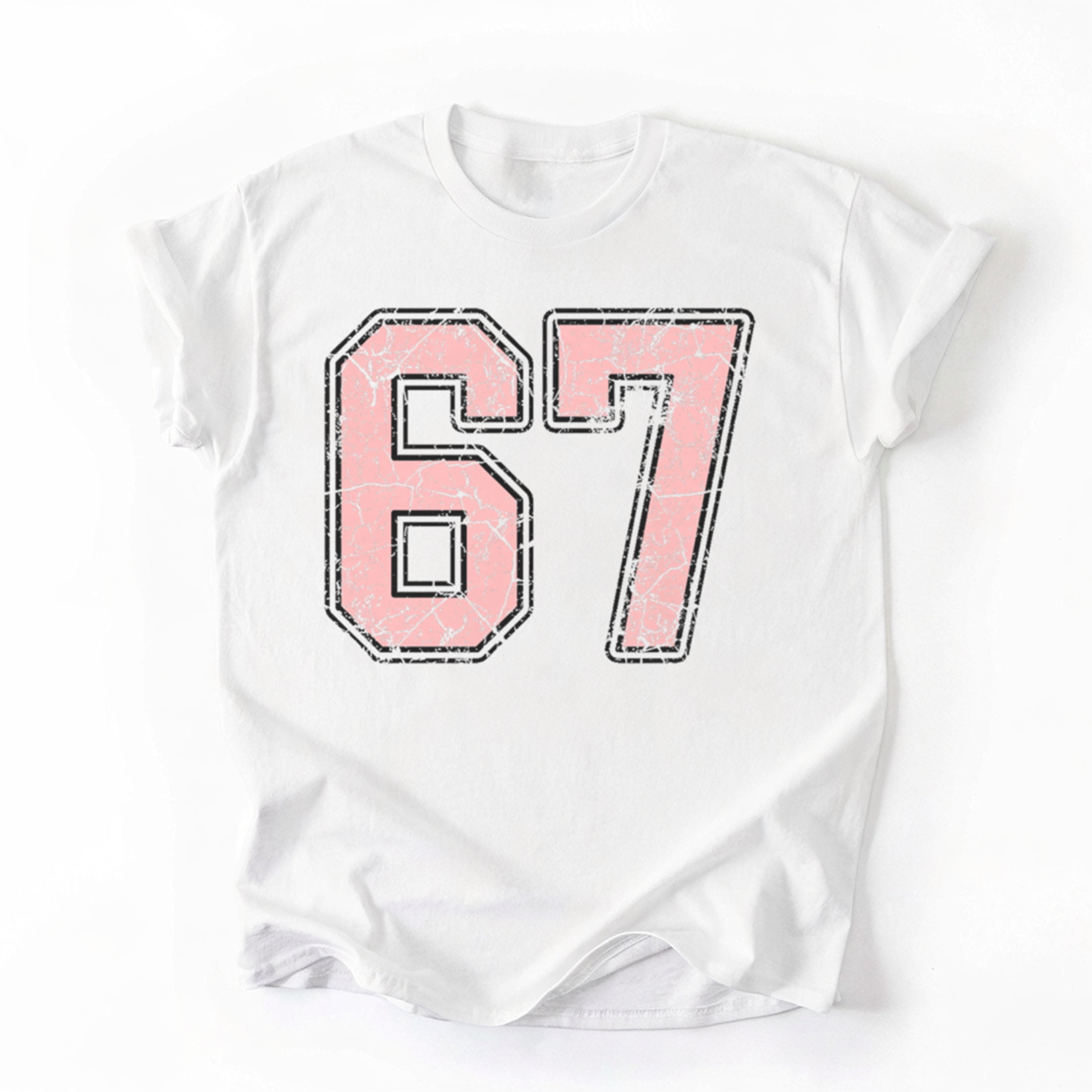 Baseball Number 67 Jersey Player Uniform #67 Fan T-Shirt, Multicolors ...