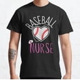 Baseball Nurse Baseball Player Classic T-shirt - Walmart.com
