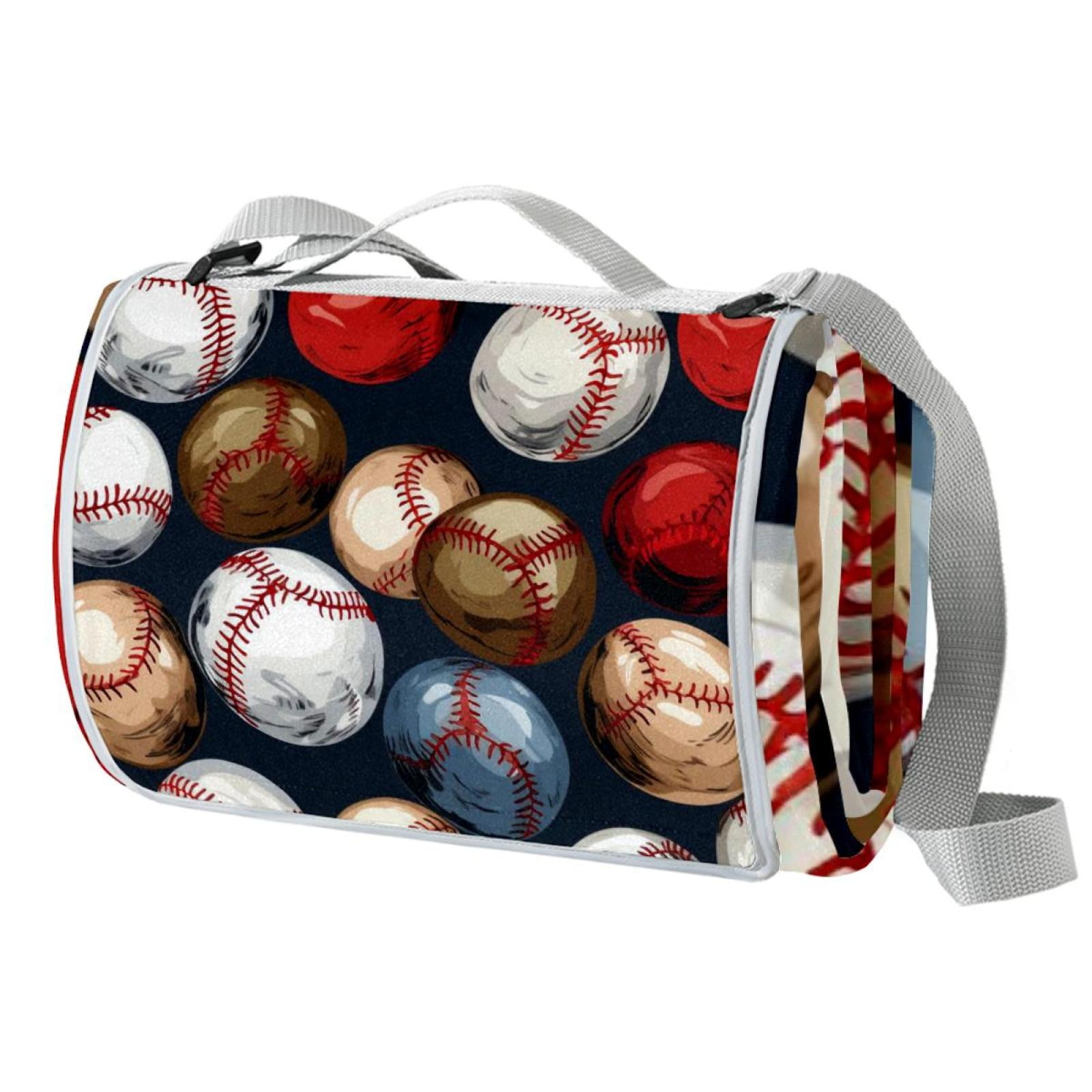 Baseball Outdoor Picnic Mat for Family - Waterproof & Sandproof - Extra ...