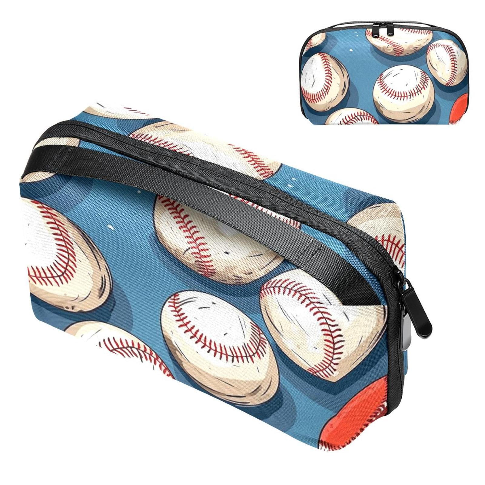 Baseball Oxford Fabric Waterproof Portable Hard Drive Bag and Case with ...