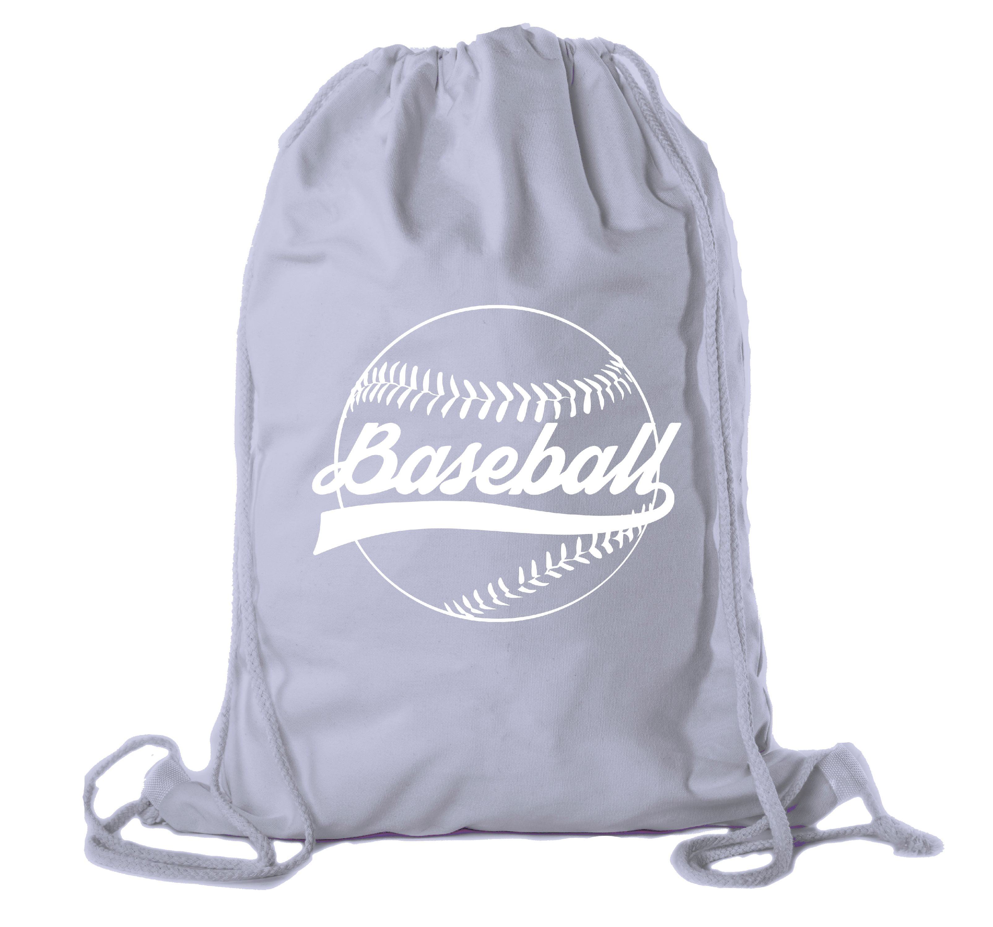 Baseball Party Bags | Baseball Cotton Drawstring Cinch Backpacks for ...