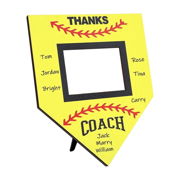 Baseball Photo Frame,Baseball Desktop Picture Display Frames Sport ...