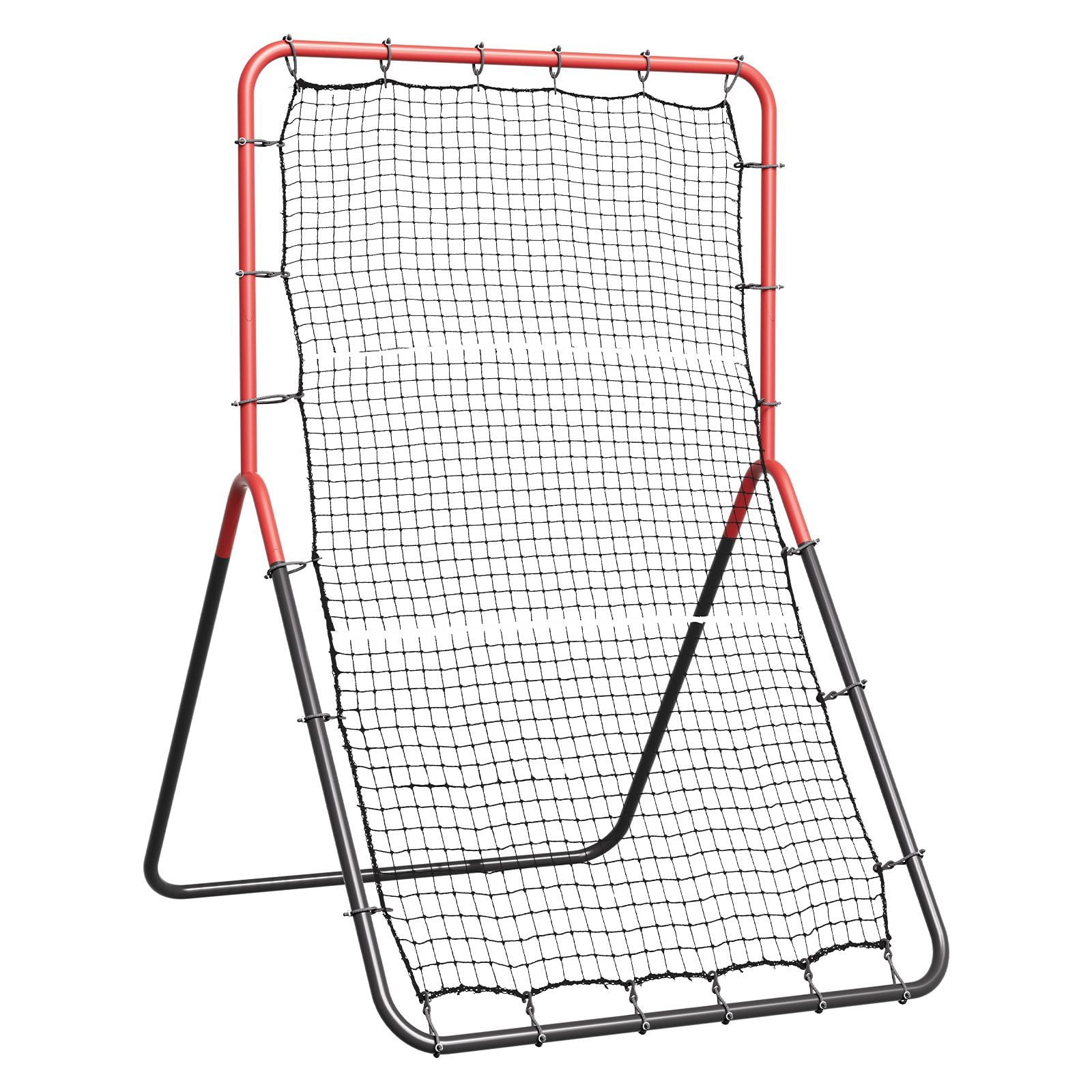 Baseball Pitchback Net, 3-Way Rebounder for Softball & Baseball ...
