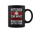 Baseball Pitcher Mom Mom Of A Baseball Pitcher Mama Coffee Mugs ...