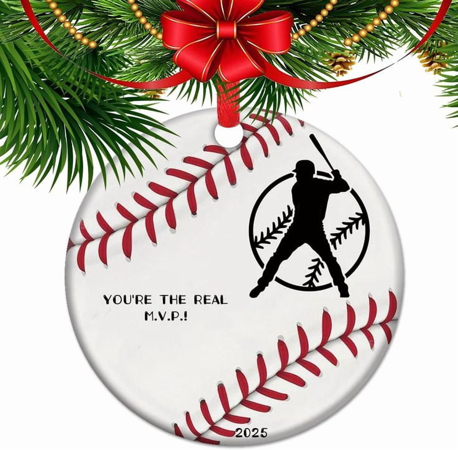 Baseball Pitcher X.mas Ceramic Ornaments, Baseball Coach & Player Gift ...