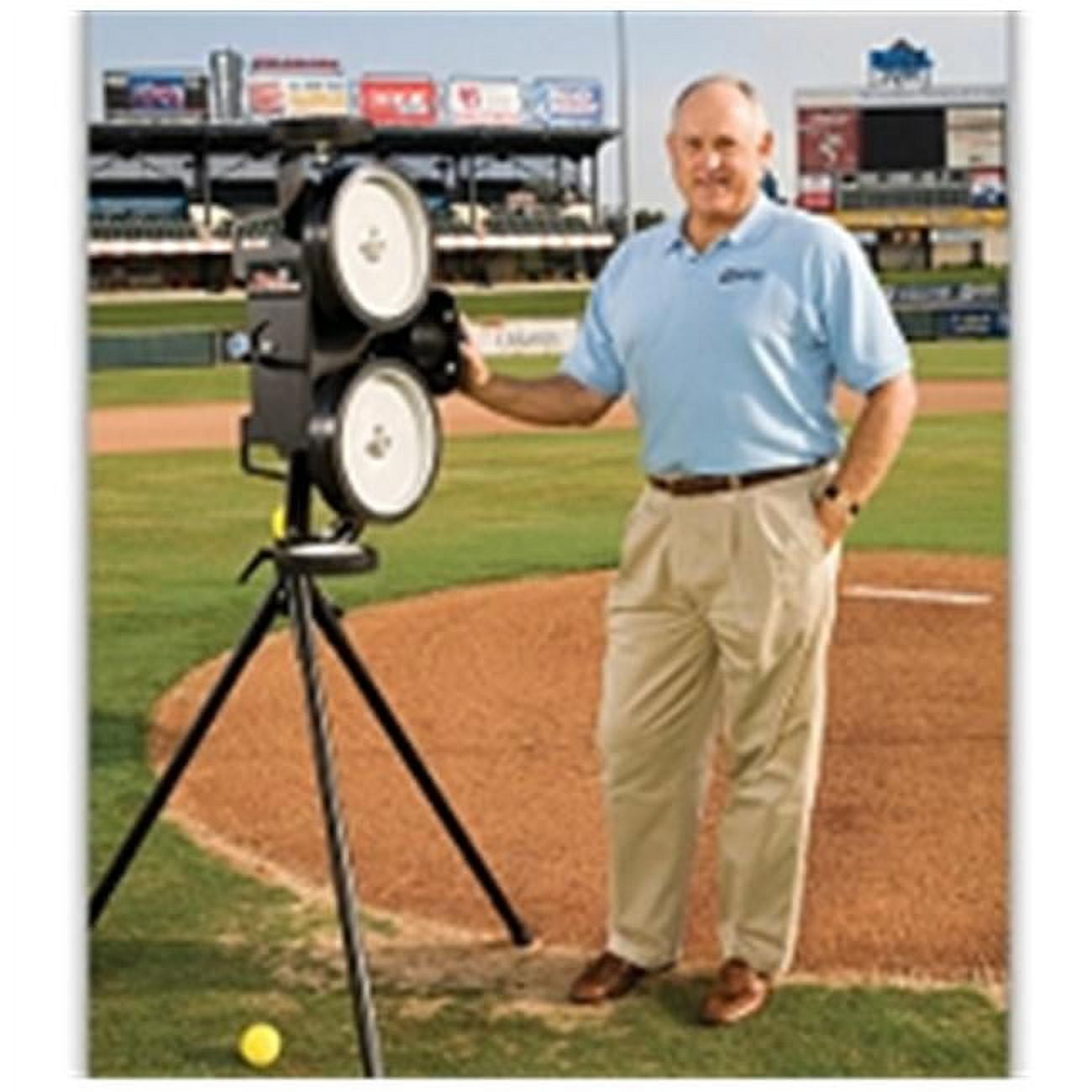 Athletic Connection Bulldog Elite 2-Wheel Pitching Machine BULLELITEBB ...