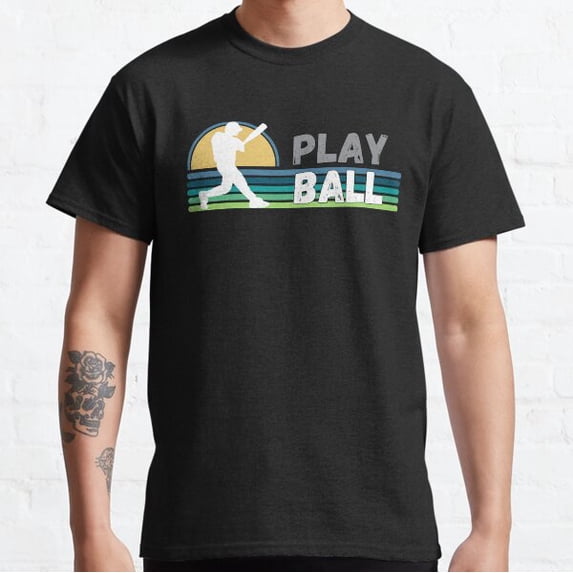 Baseball Player Baseball Fan Baseball Idea Classic T-shirt - Walmart.com