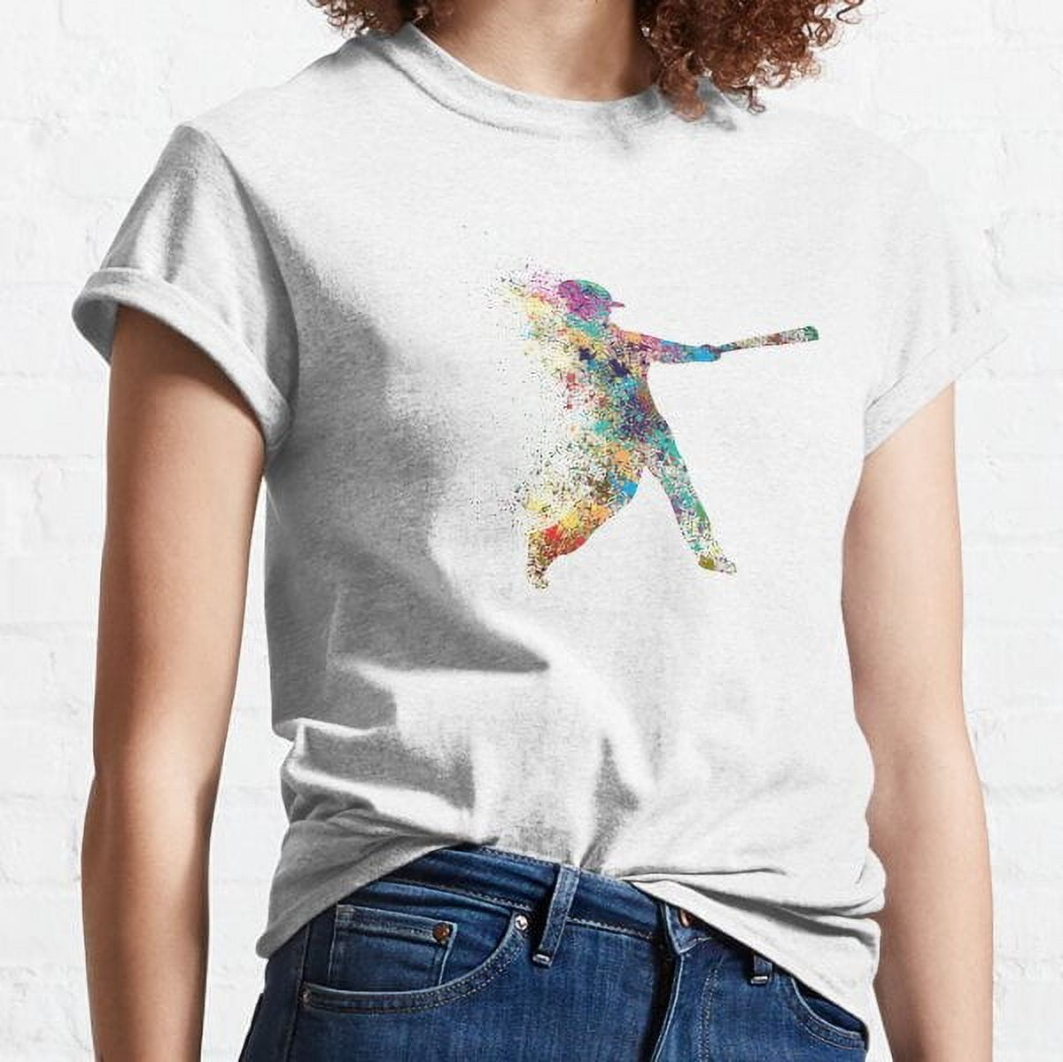 Baseball Player Classic T-shirt - Walmart.com