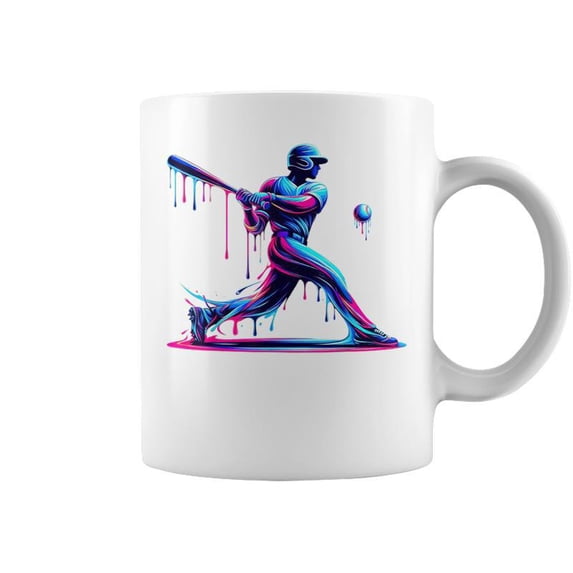 Baseball Player Drip For Boys N Ice Cream Coffee Mugs - Walmart.com