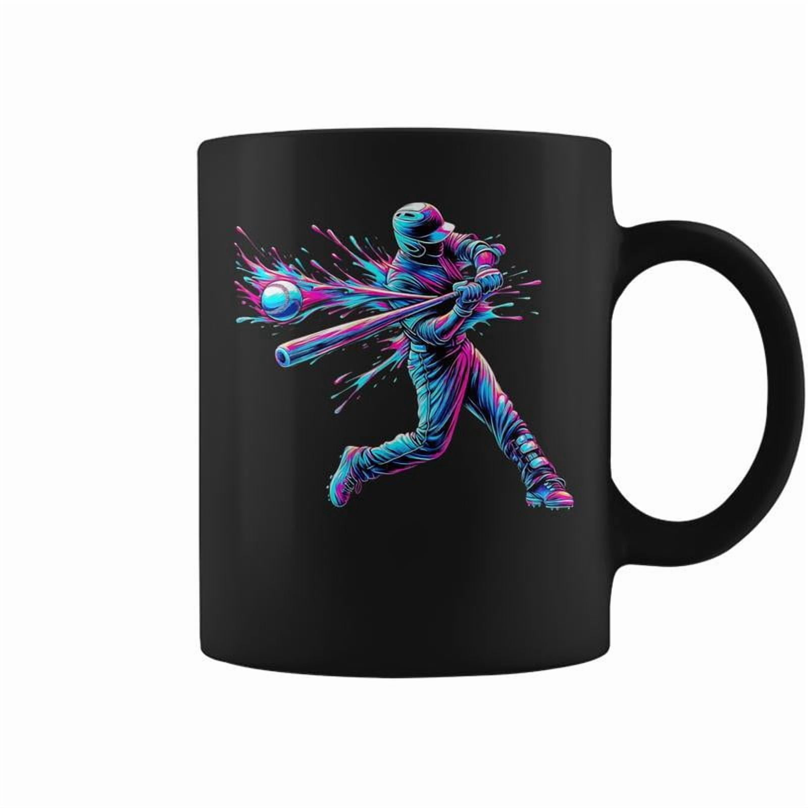Baseball Player Drip Ice Cream Boys Cool Baseball Coffee M - Walmart.com