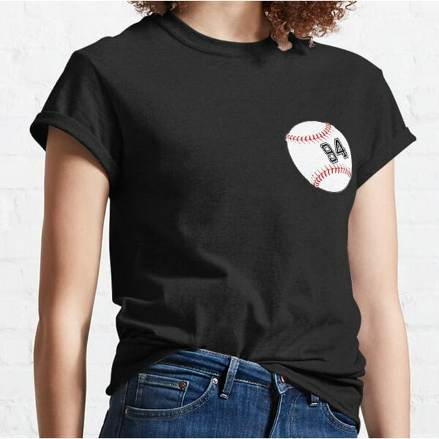 Baseball Player Jersey No 94 Back Number #94 Ball Sport Sticker Gift ...