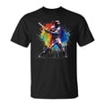 Baseball Player Paint Splash TShirt - Walmart.com