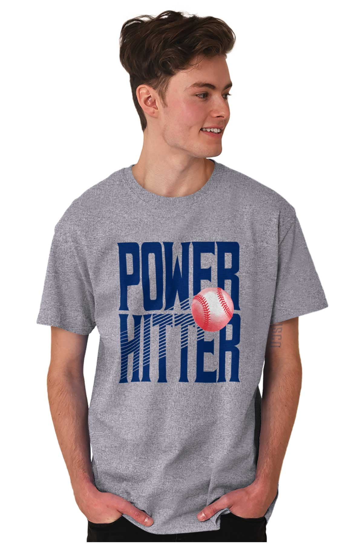 Baseball Player Power Hitter Fan Men's Graphic T Shirt Tees Brisco ...