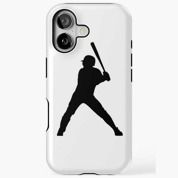 Baseball Player Retro Sport Art Design Case for iPhone 17 16 15 14 13 ...