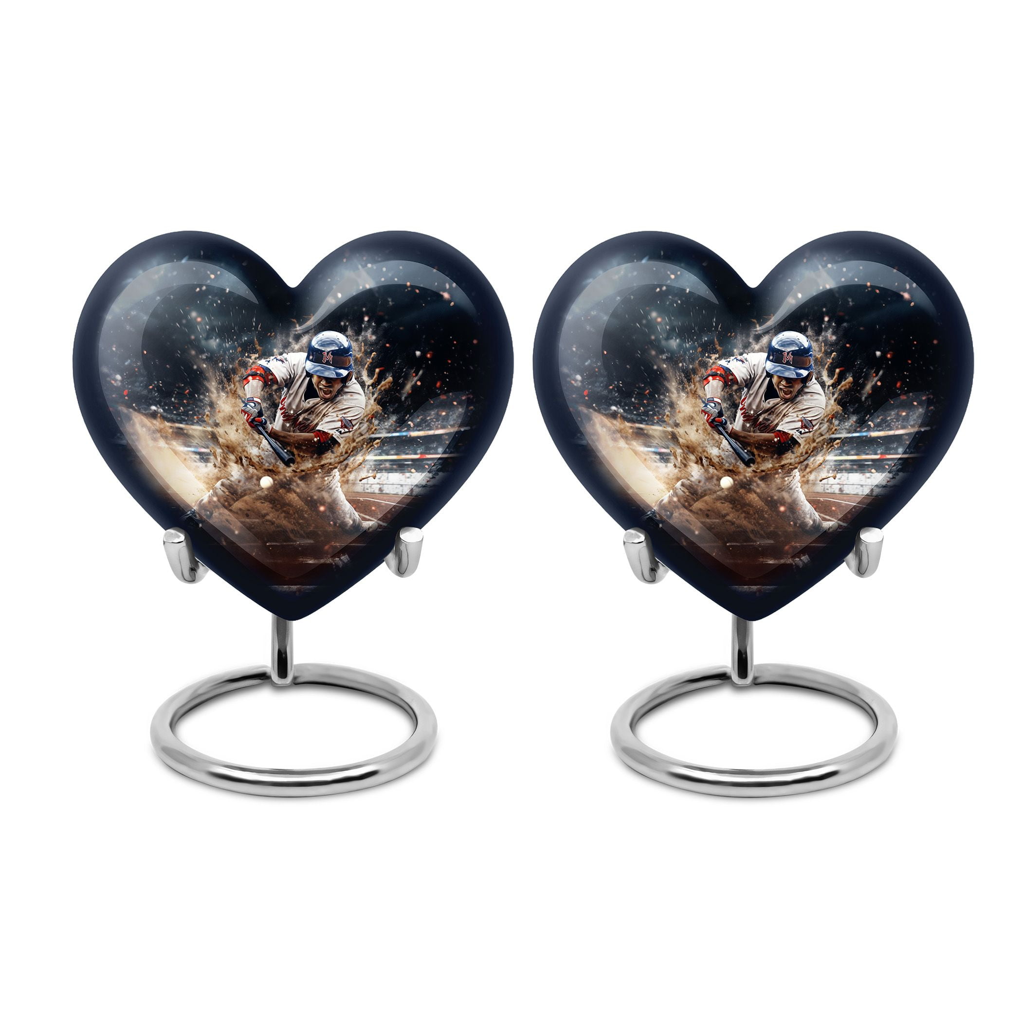 Baseball Player Sliding Into Base - Burial Urns For Human Ashes ...