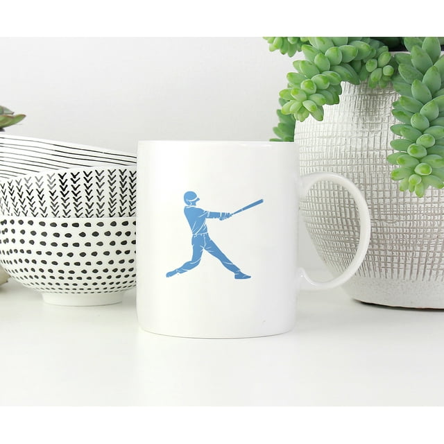 Baseball Player Stencil - Art and Wall Stencil (30"x48") - Walmart.com