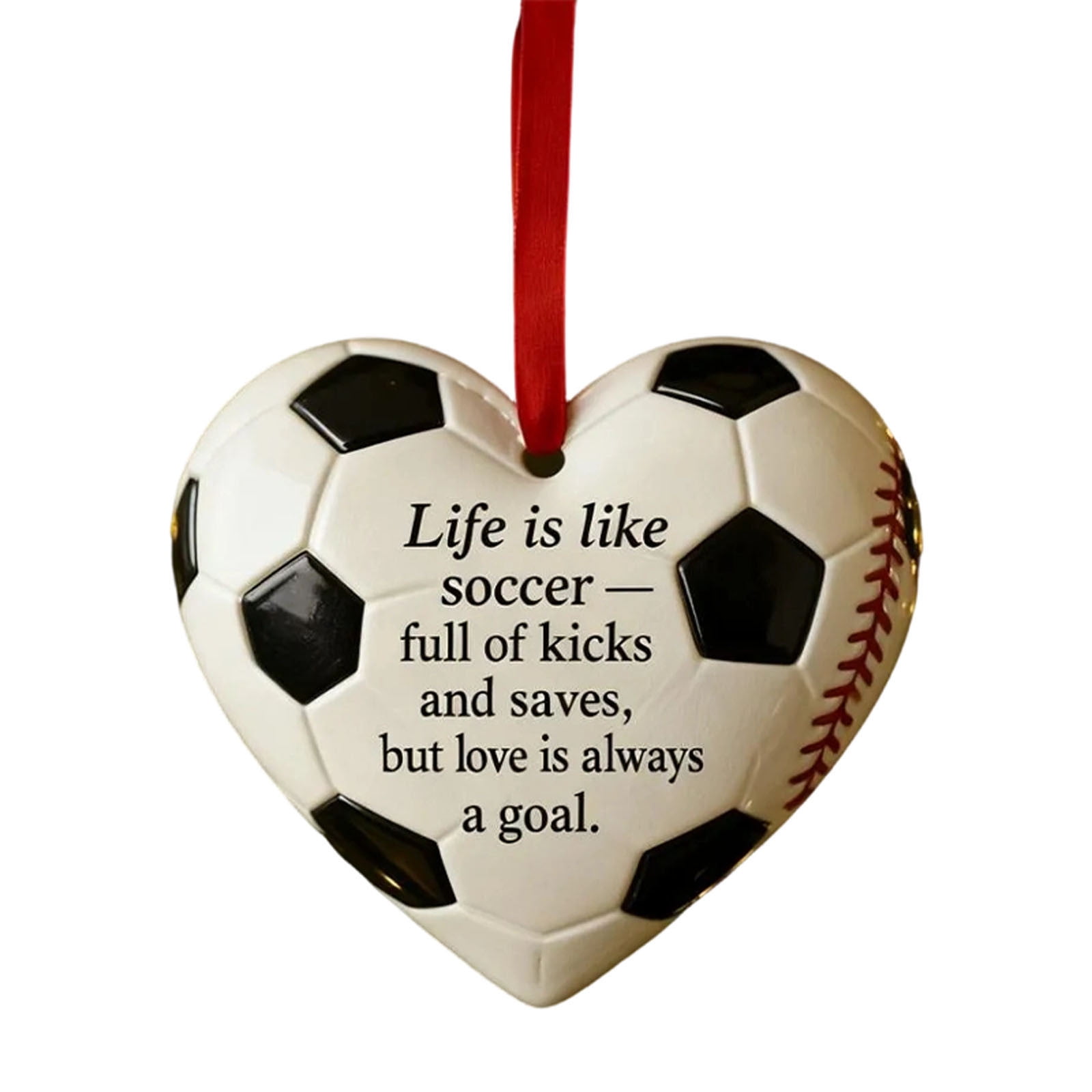 Baseball Pocket Hug With Card Heart Shaped Mini Baseball Inspirational ...
