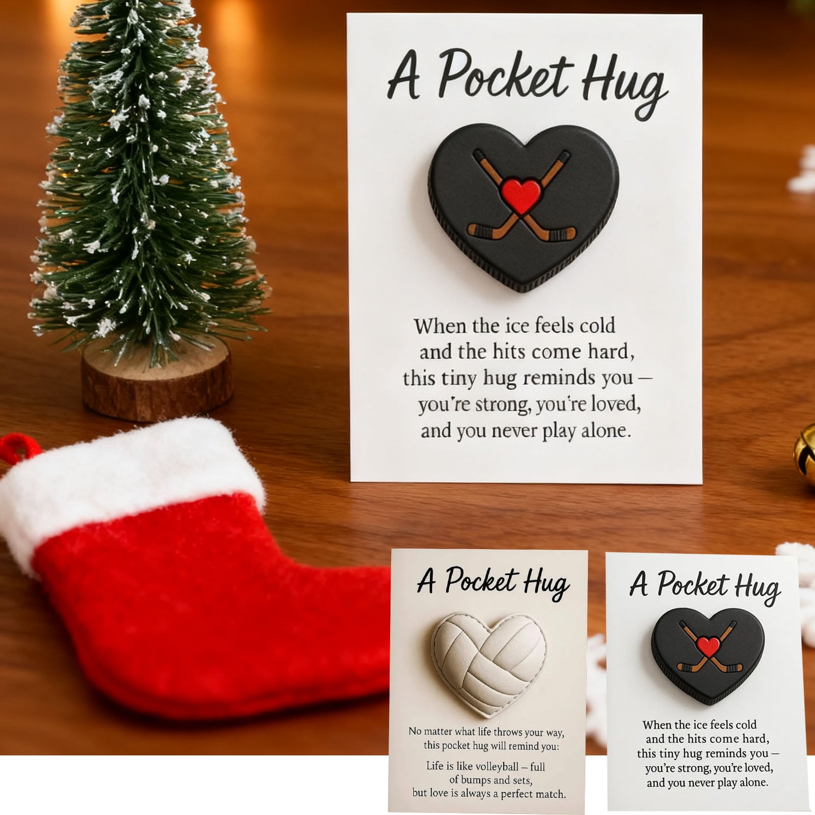Baseball Pocket Hug with Gift Card, Golf & Baseball Hug Set, Christmas ...