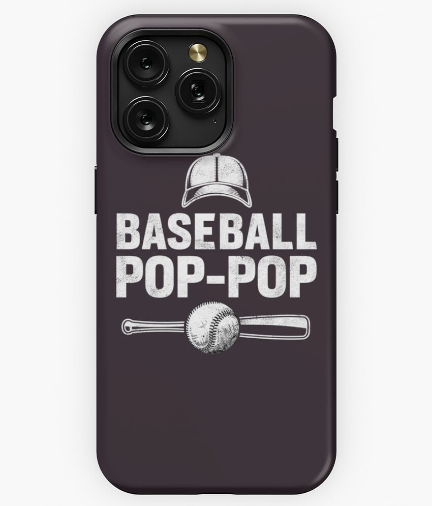 Baseball Pop Pop Grandfather Sports Fan Graphic A7755 Phone Case for ...
