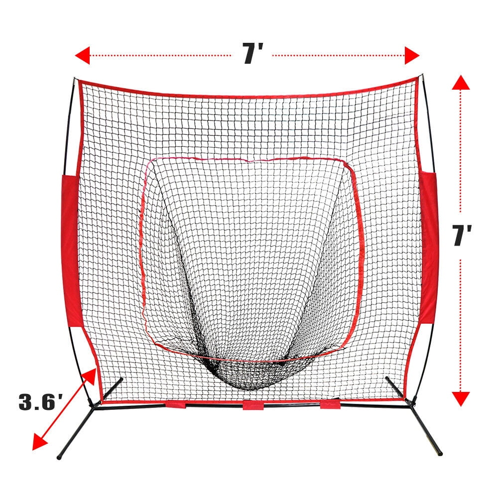 Baseball Practice Net Pitching Batting Hitting Strike Zone Softball ...