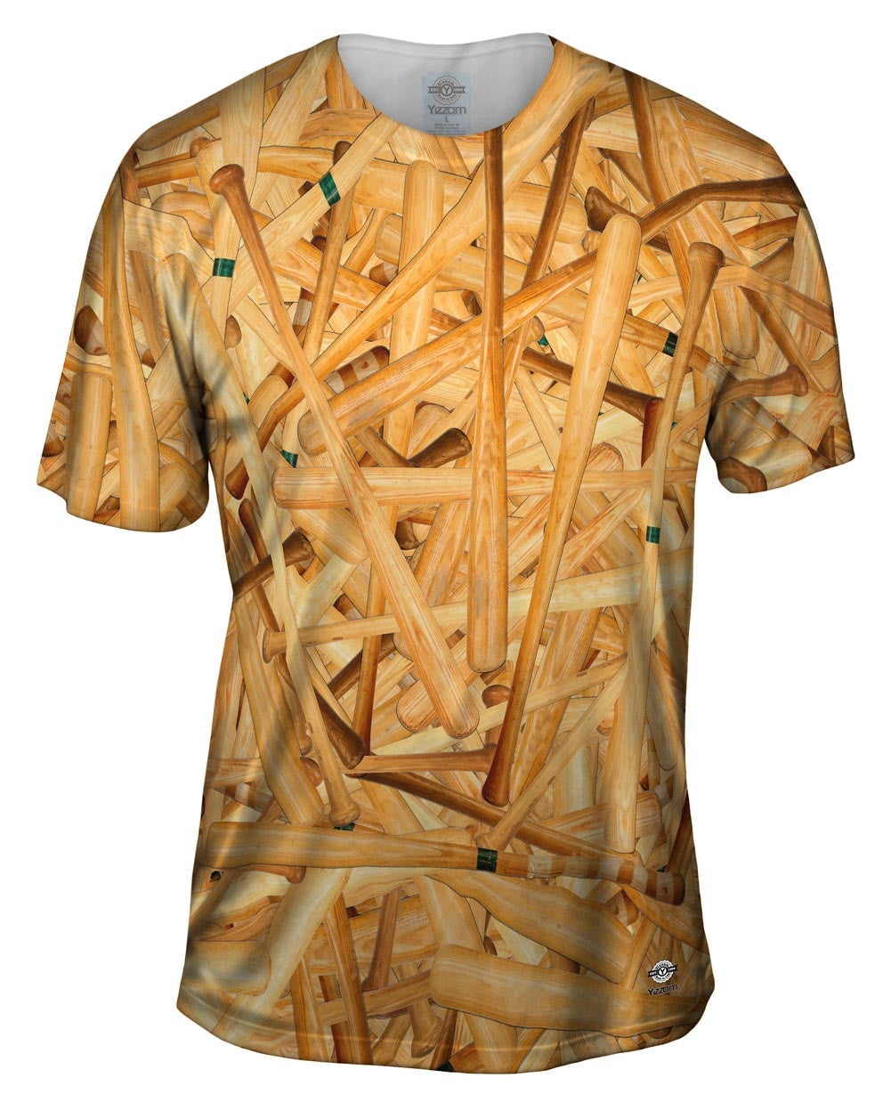 Baseball Pride Bat Mens T-Shirt All Over Print - Walmart.com