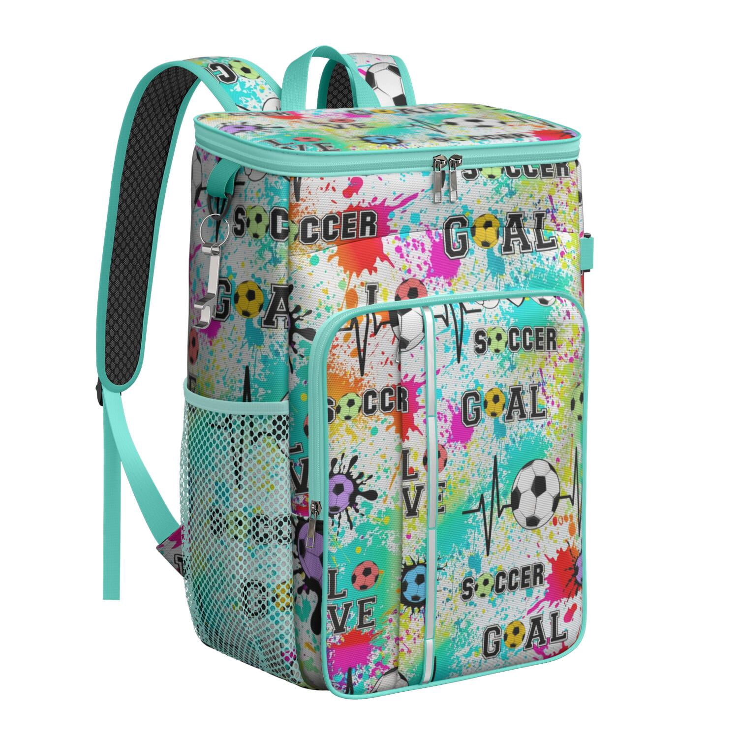Baseball Print Sports Backpack Cooler, Insulated for Athletes ...