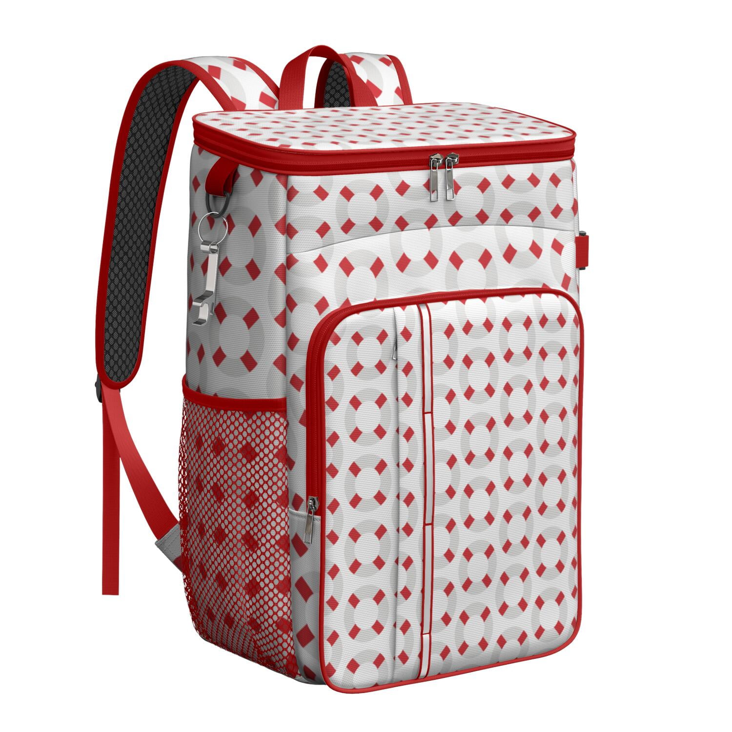 Baseball Print Sports Backpack Cooler, Insulated for Athletes ...