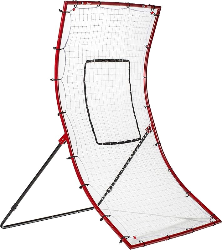 Baseball Rebound Net with Pitching Target, Adjustable Pitch Return ...