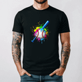 Baseball Respect the Game Ice Cream Tee for Students School Travel,for ...