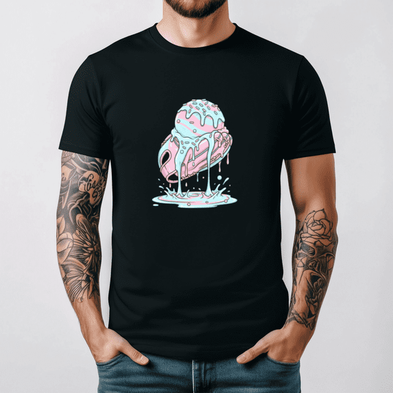 Baseball Respect the Game Ice Cream Tee for Youth School and Sports,for ...