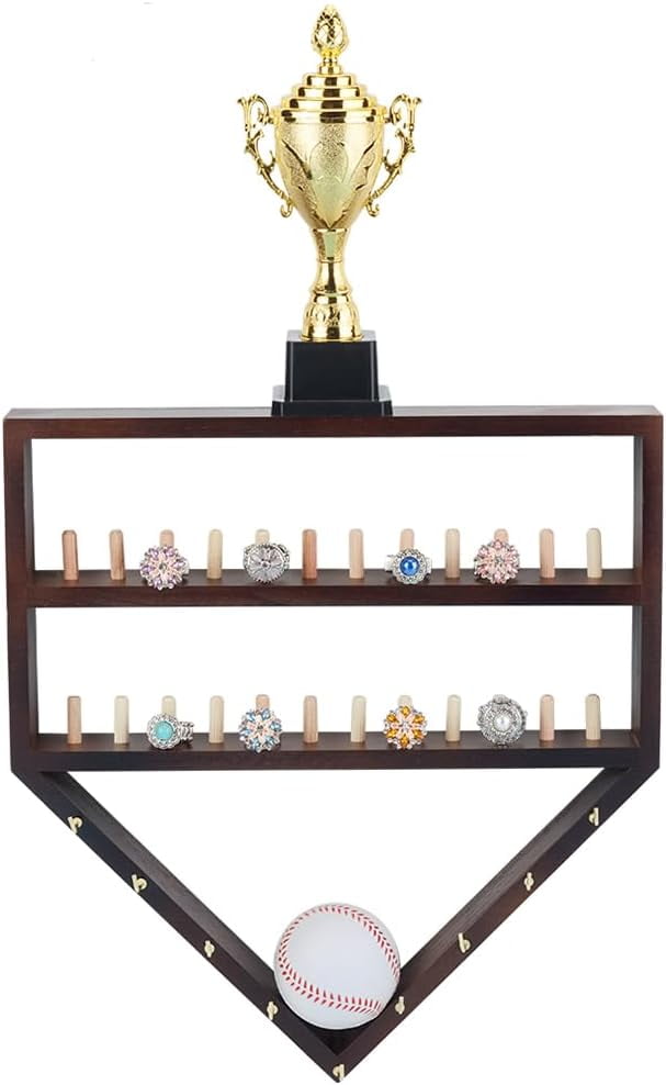 Baseball Ring Display Case Championship Ring Display Stand Personalized ...