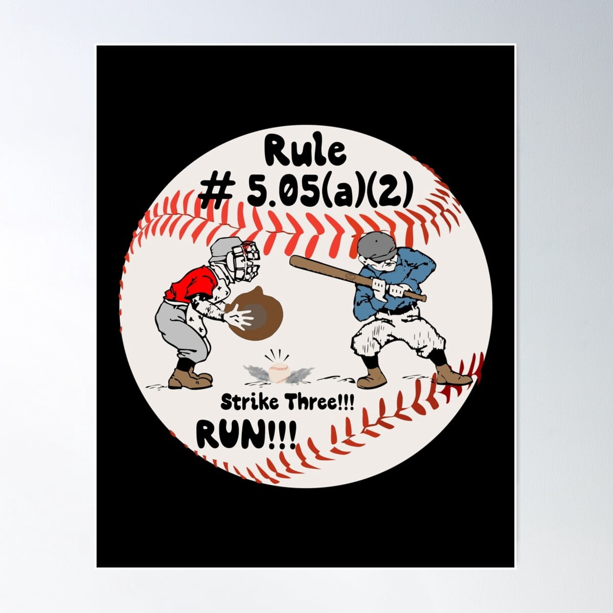 Baseball Rule 5.05 (A)(2) Strike Three!!! Run!!! - Baseball'S Crazy ...