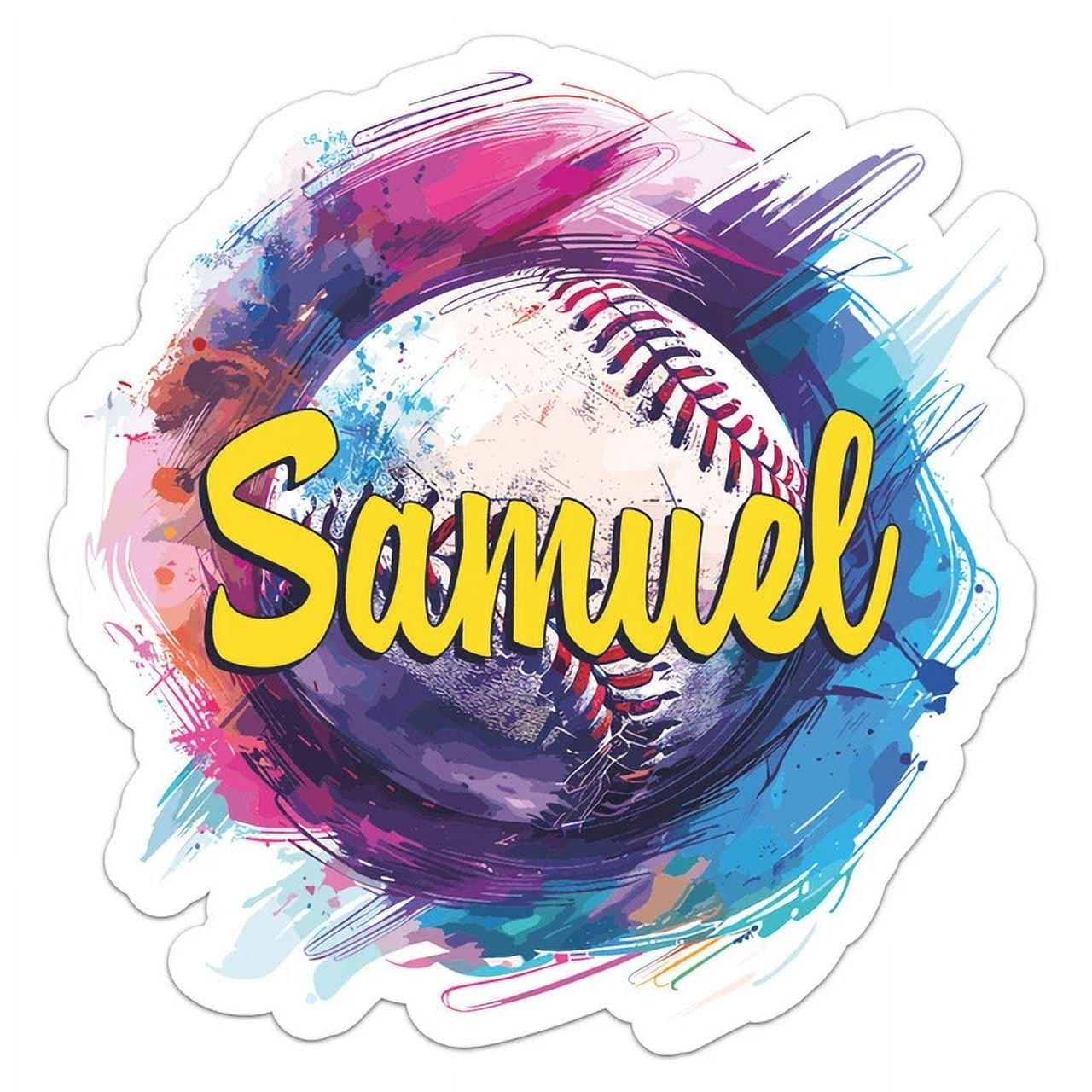 Baseball Samuel Sticker Phone Decal Water Bottle Stickers Car Decals ...