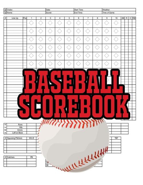 Baseball Scorebook: 100 Scoring Sheets For Baseball and Softball Games, Glover's Scorebooks ...