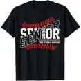 Baseball Senior Class of 2026 Graduation Sports Theme Graphic T-Shirt ...