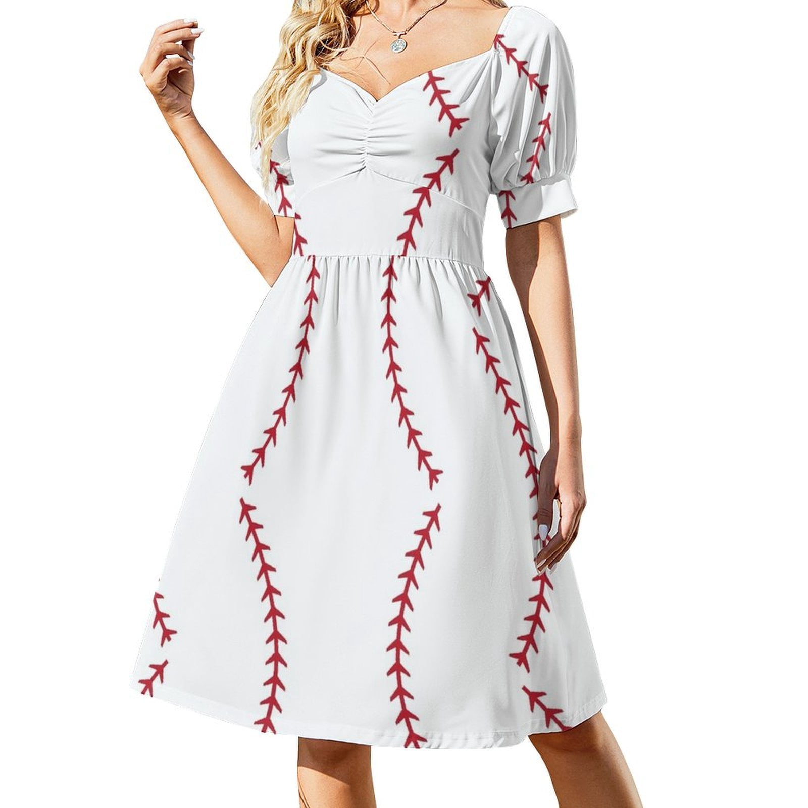 Baseball Set 5 ShortSleeved Dress summer dresses women evening dress ...