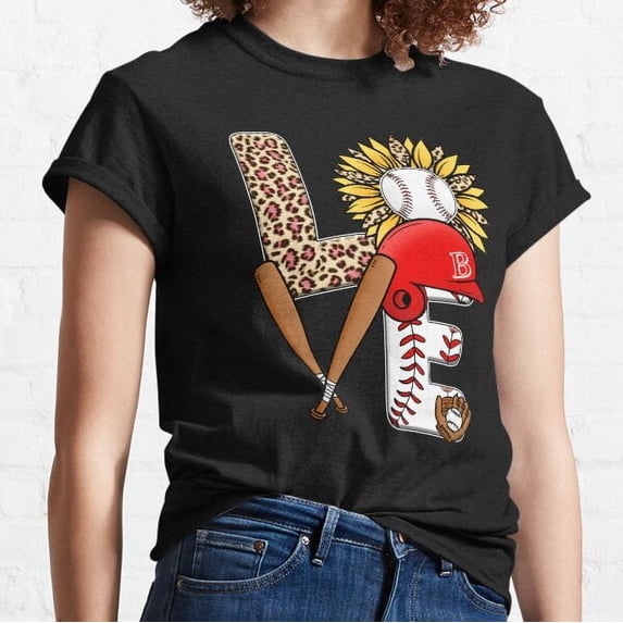 Baseball Shirt Baseball Game Day Baseball Theme Valentine T-shirt ...