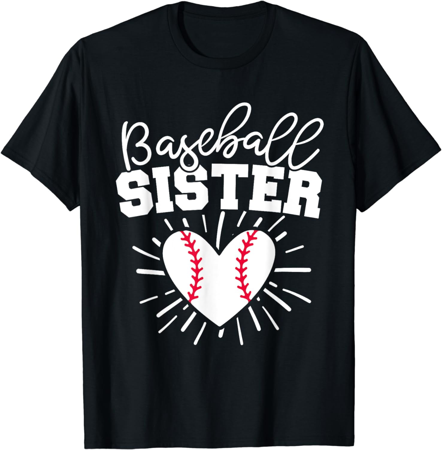 Baseball Sister Funny for Baseball Sisters Fans T-Shirt - Walmart.com