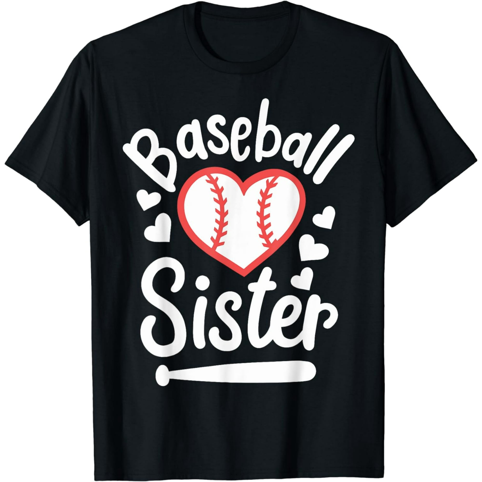 Baseball Sister pure cotton T-Shirt - Walmart.com