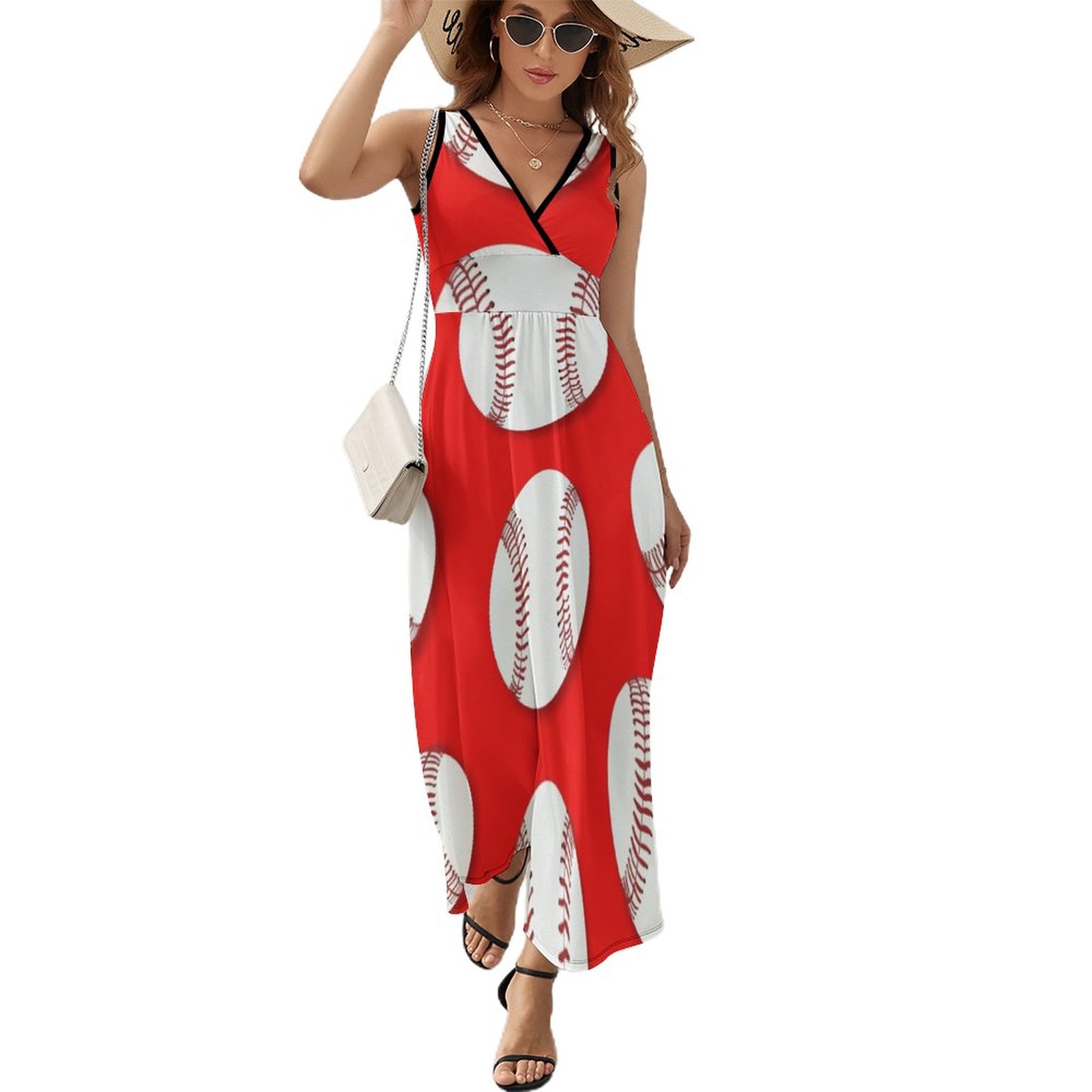 Baseball Sleeveless Dress women's clothing korea stylish women formal ...