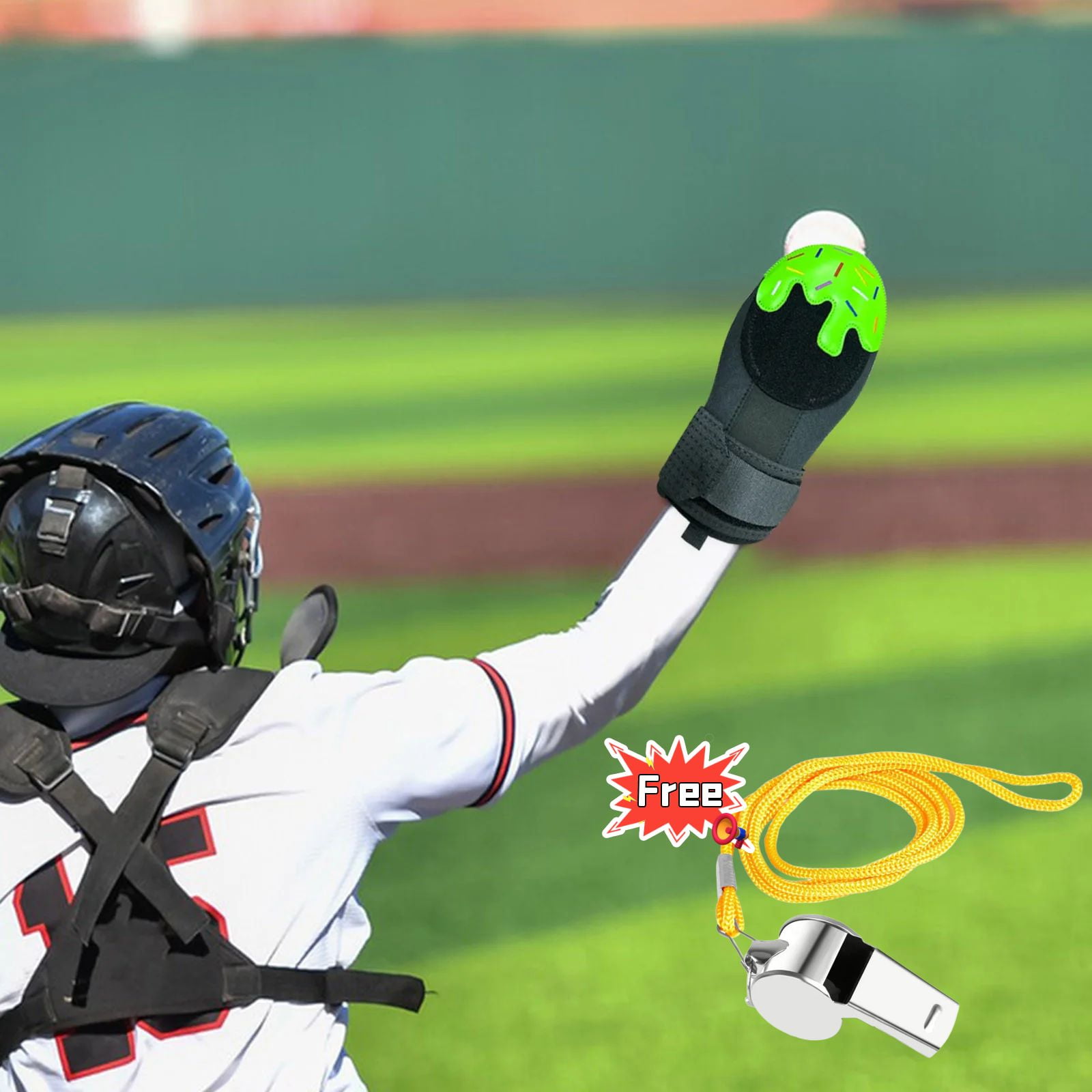 Baseball Sliding Mitt for Youth & Adult, Protective Youth Sliding Mitt Ice Cream Baseball Gloves ...