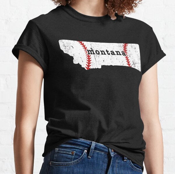 Baseball Slow Pitch Softball Shirt Montana Classic T-shirt - Walmart.com