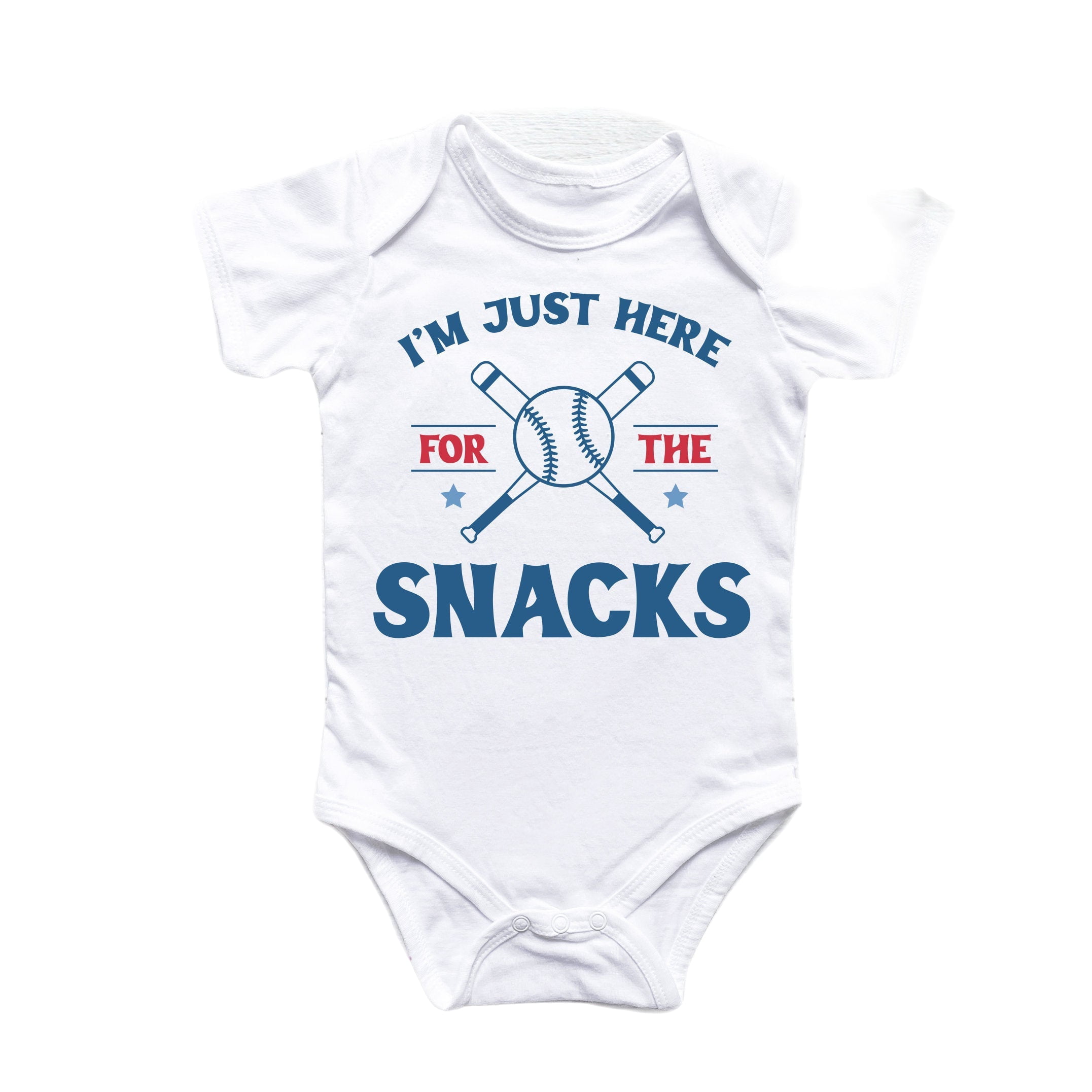 Baseball Snacks - Baby Boy Girl Clothes Infant Bodysuit Funny Cute ...