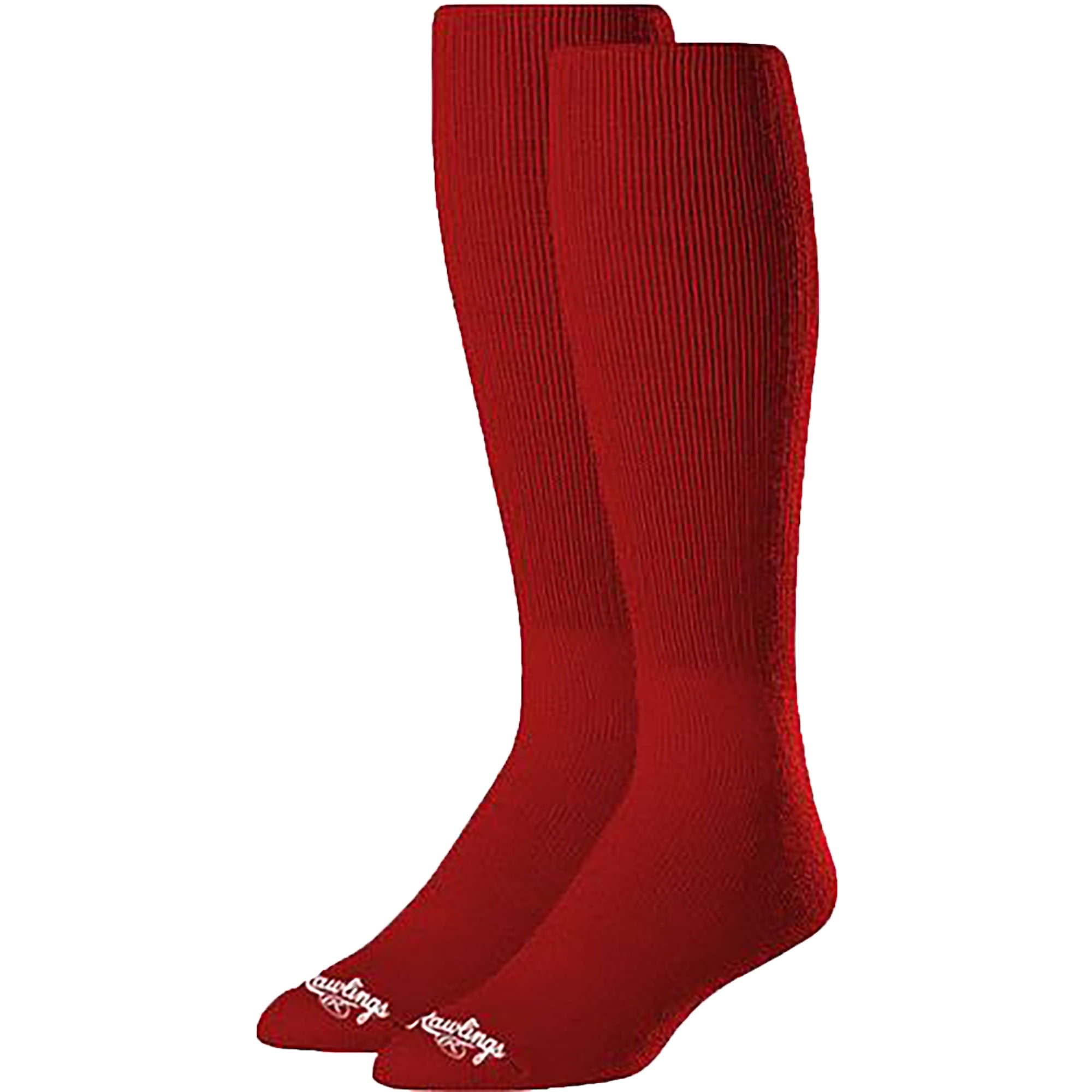 Baseball Socks 2 Pair (Medium/Scarlet Red) - Walmart.com