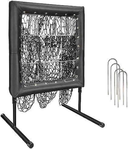 Baseball Softball 9 Hole Pitching Net Strike Zone Heavy Duty Training ...