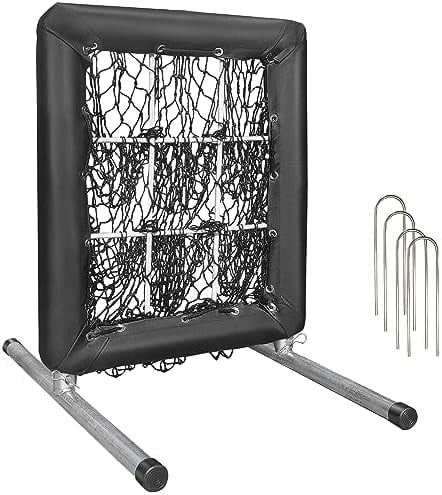 Baseball Softball 9 Hole Pitching Net Strike Zone Heavy Duty Training ...